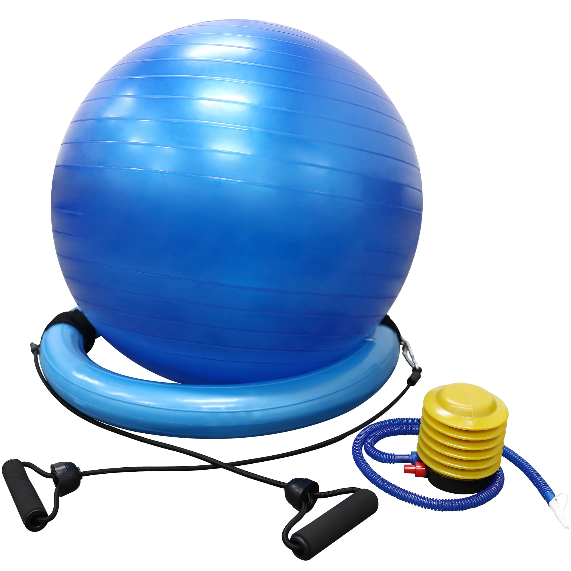 Snapklik.com : 24" Anti-Burst Yoga Ball, Stability Ball For Labor And ...