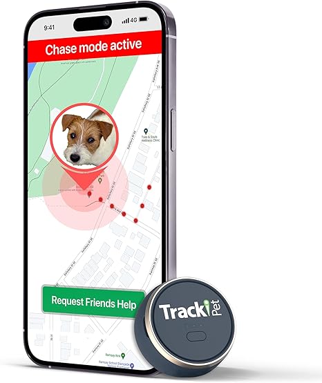 Amazon.com: Tracki Dog GPS Tracker Tiny & Light Waterproof Fits All Pet ...