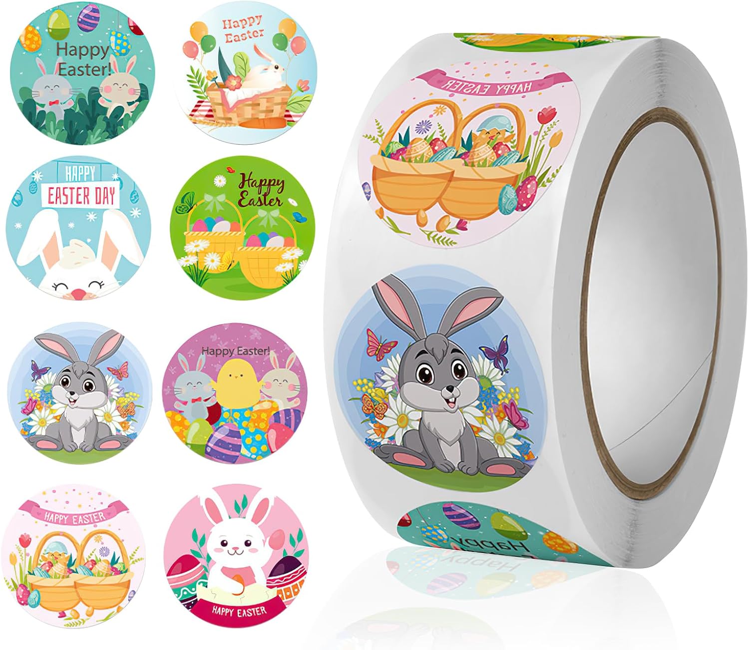 500 Pcs Easter Stickers, Easter Theme Stickers, Cartoon Decoration Self ...