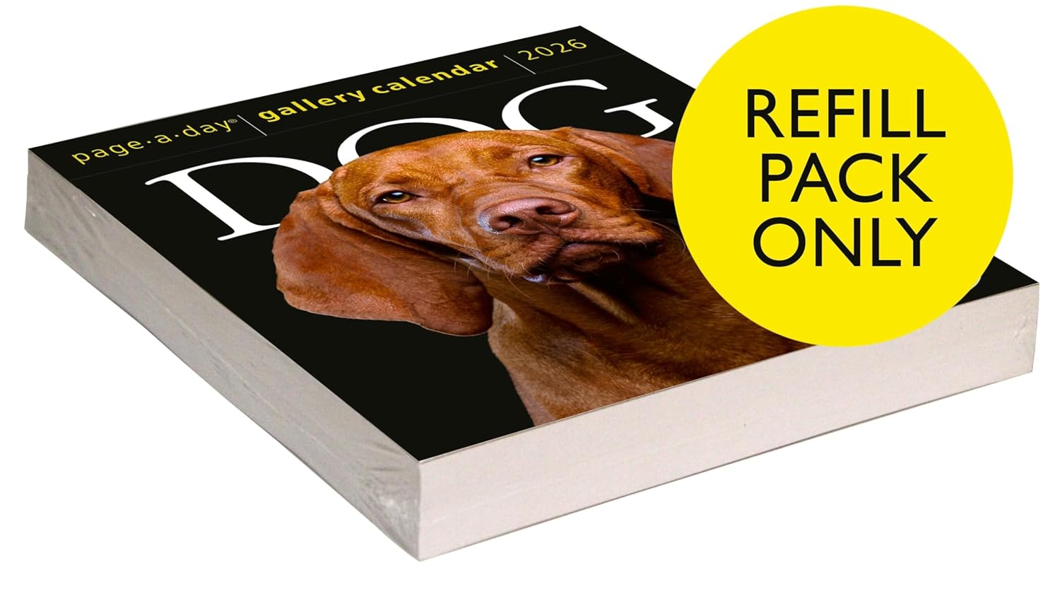Dog Page-A-Day® Gallery Calendar Refill Pack 2026: An Elegant Canine ...