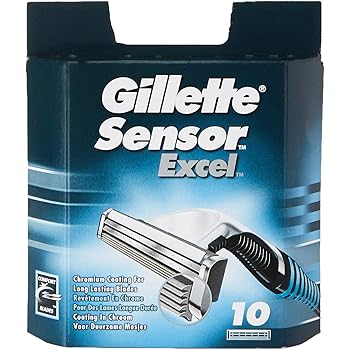 Gillette Contour Plus Razor Blades for Men with Comfort System, Pack of ...