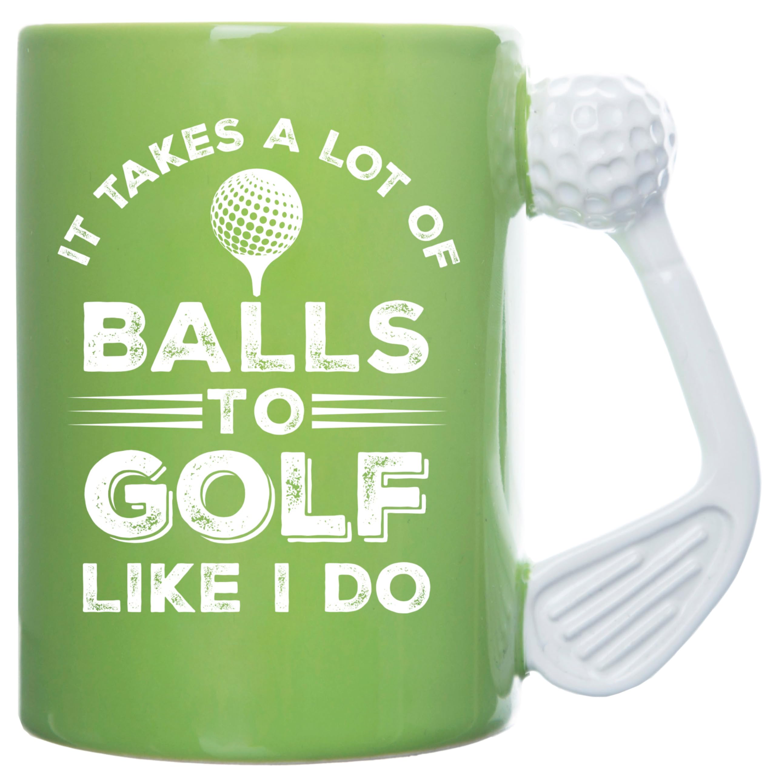 Boxer Gifts Funny Golf Gifts for Men - Novelty Golf Mug - It Takes ...
