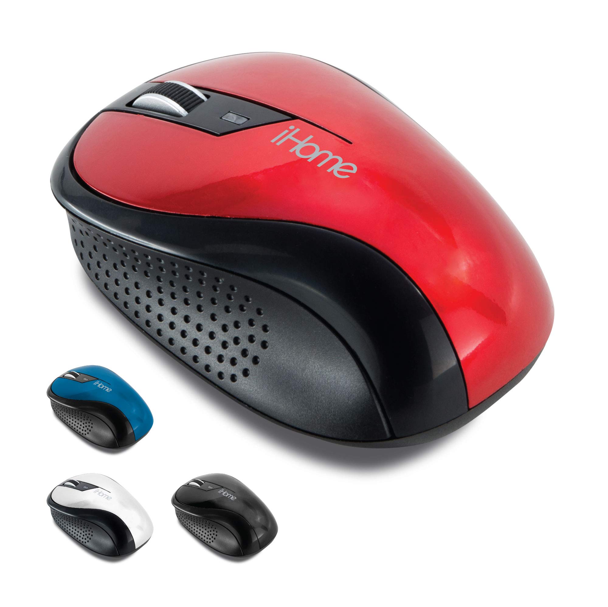 Amazon.com: iHome Ergonomic Wireless Desktop Mouse with Scroll Wheel ...