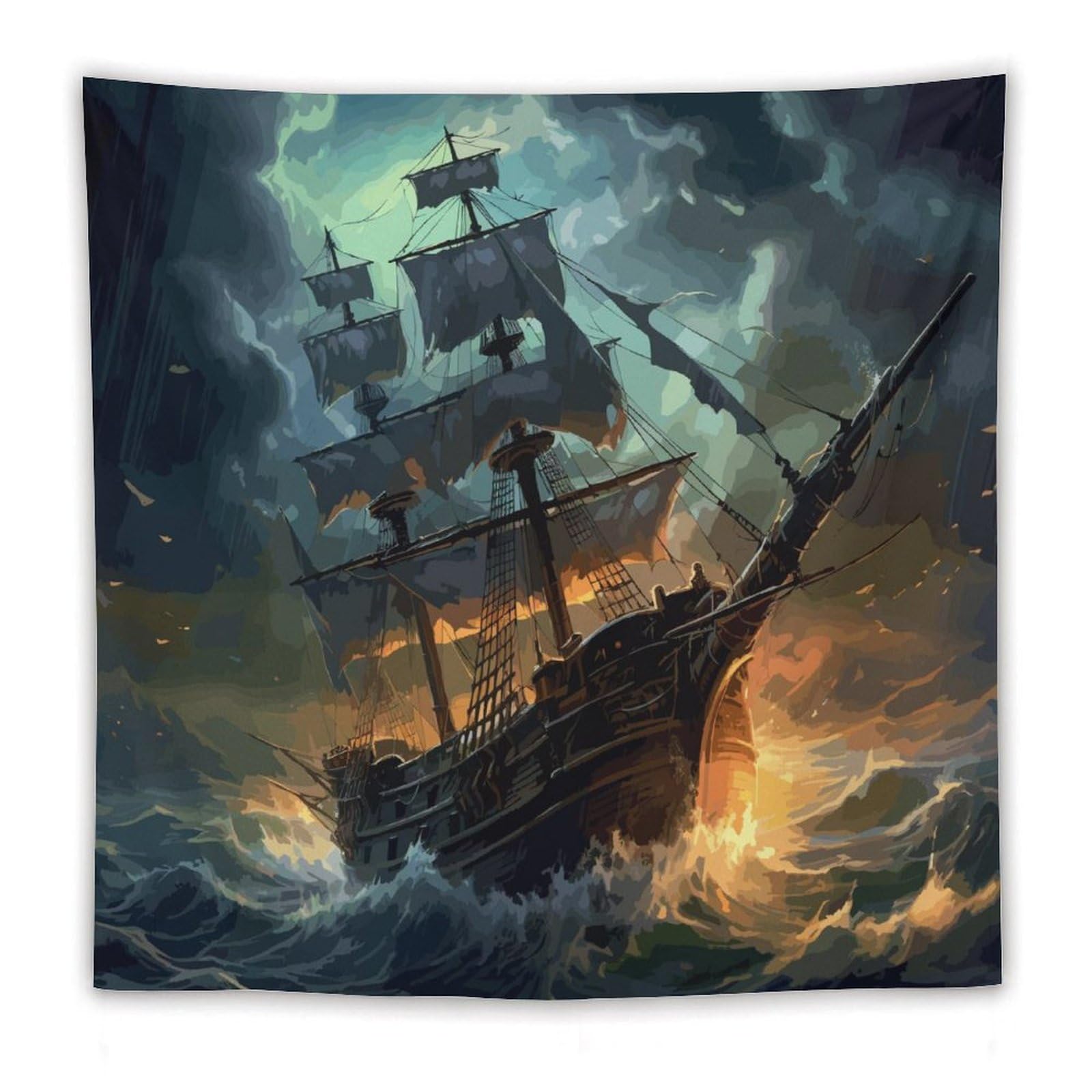 Rain Pirate Ship