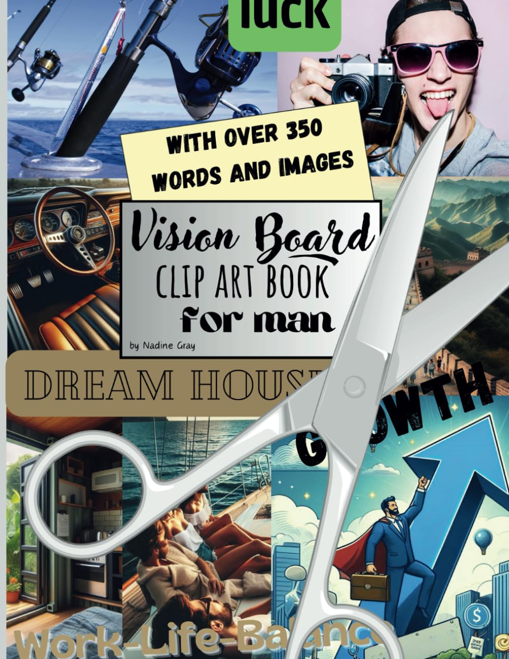 Amazon.com: Vision Board Clip Art Book for Men: Your Vision Board for a ...