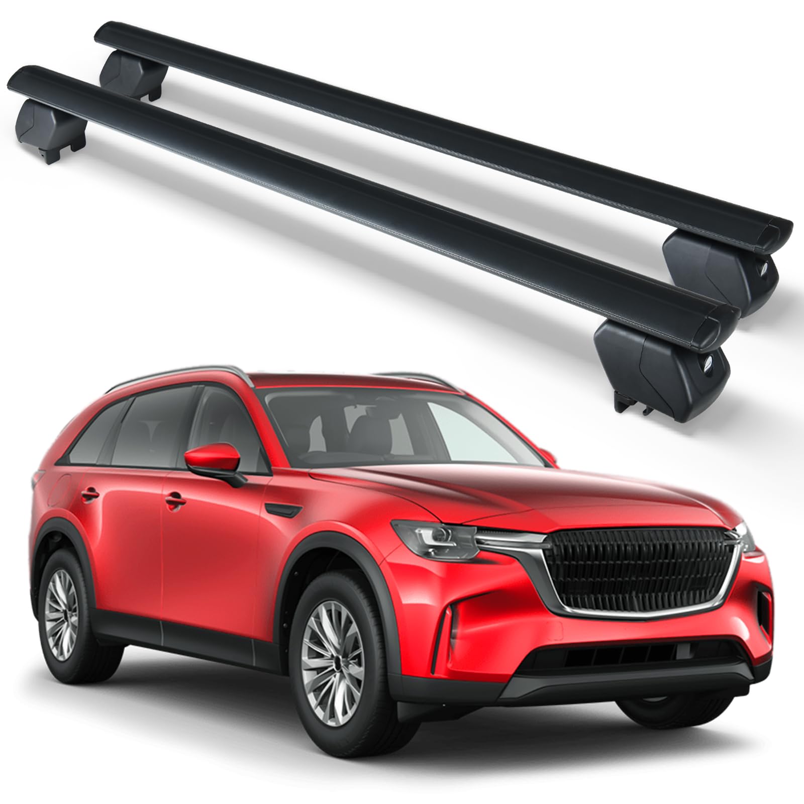 Amazon.com: YZONA 300 LBS Cross Bars Roof Rack Compatible with 2023 ...