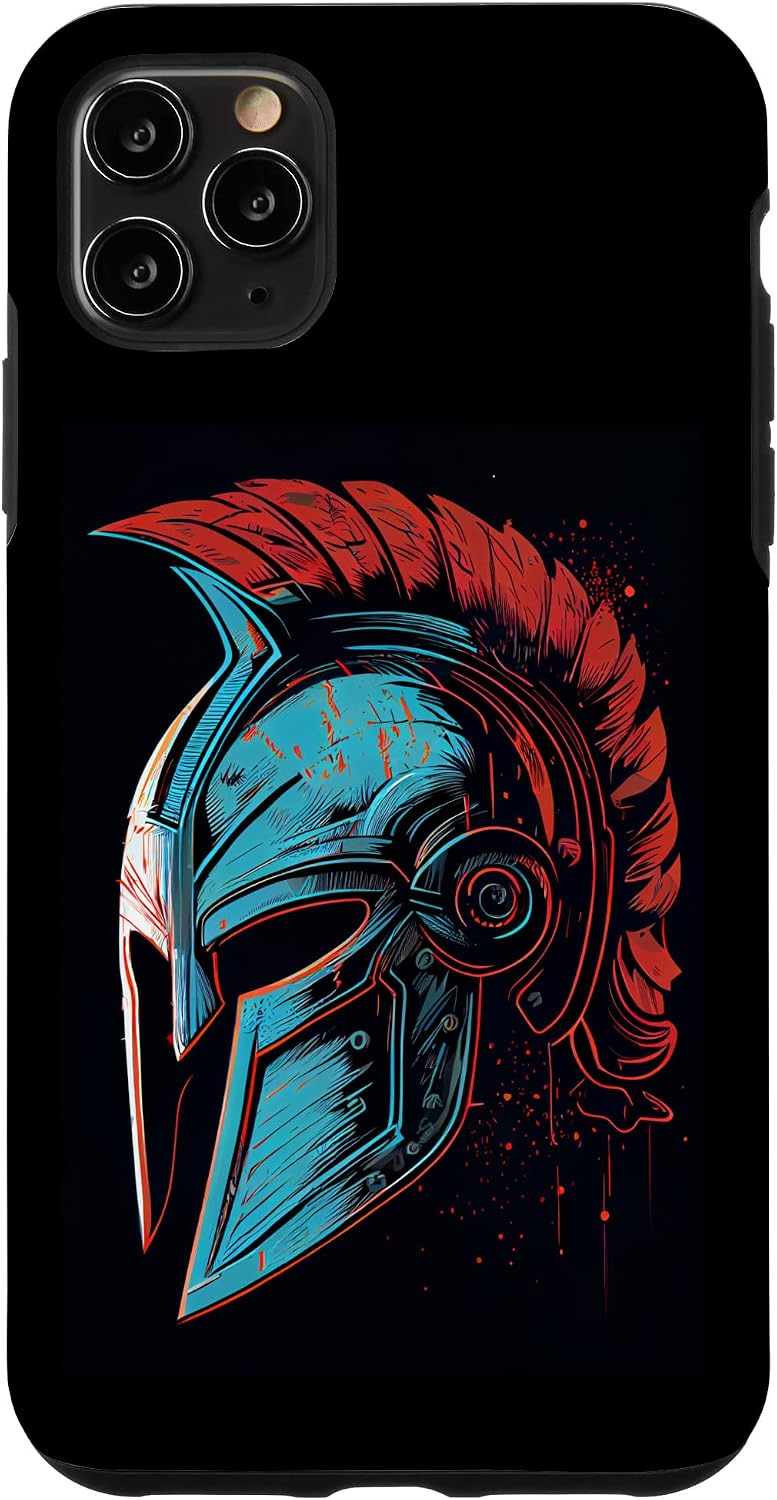 Amazon.com: iPhone 11 Pro Max Trojan Gladiator Warrior Spartan Helmet ...