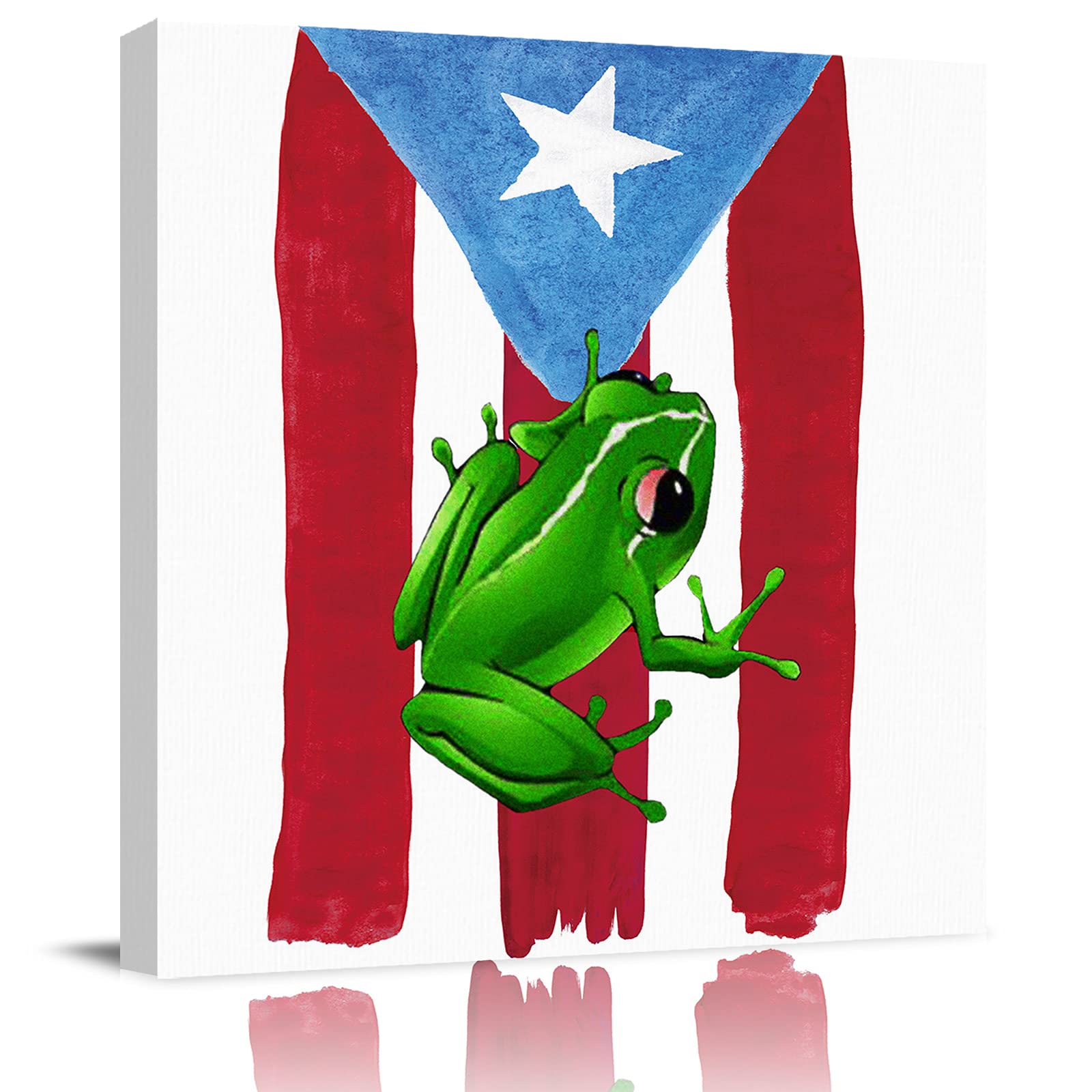 Animated Coqui Frog Puerto Rico