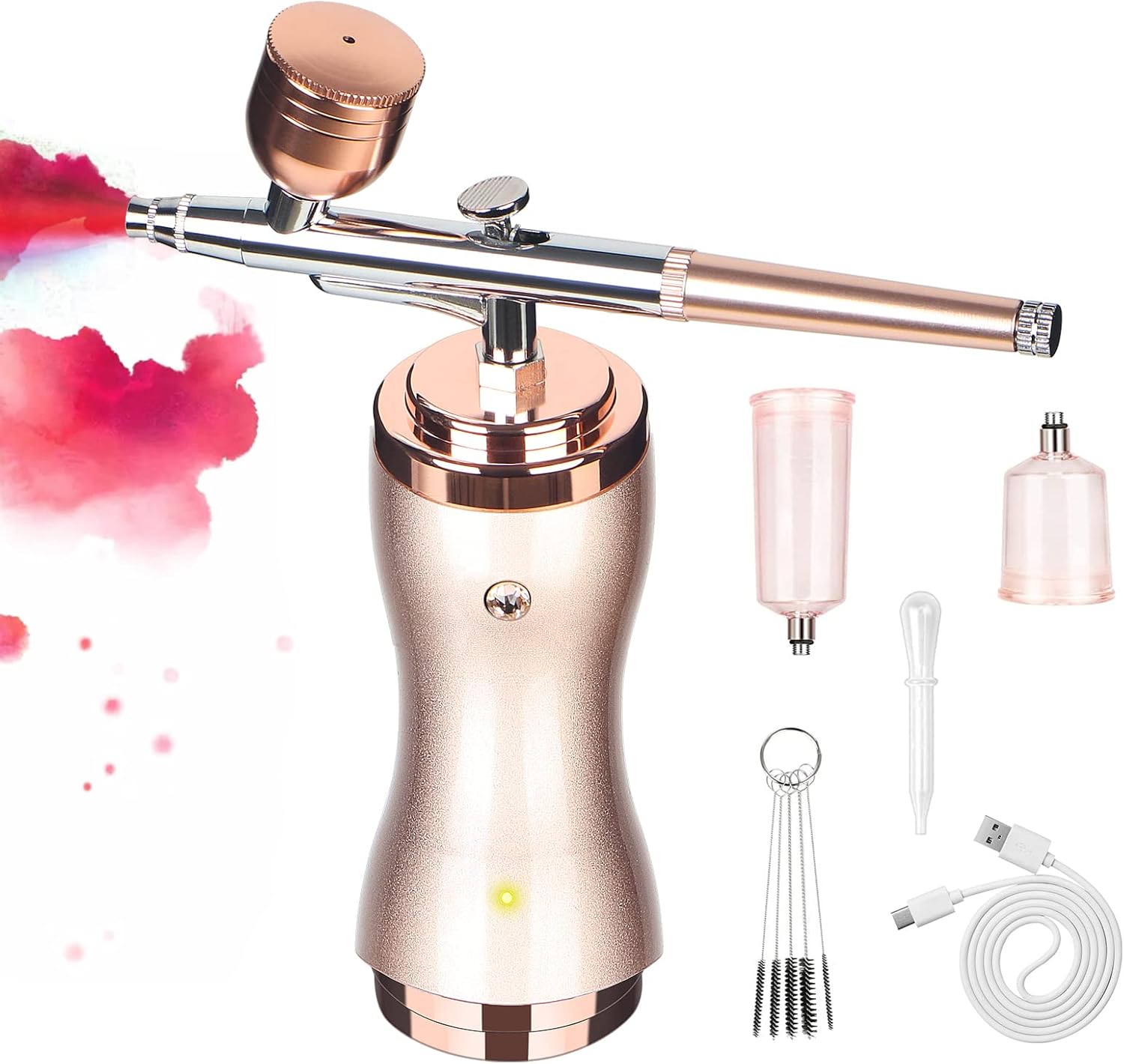 Amazon.com: LOKEISNA Airbrush Kit, Cordless Airbrush Compressor, 36PSI ...