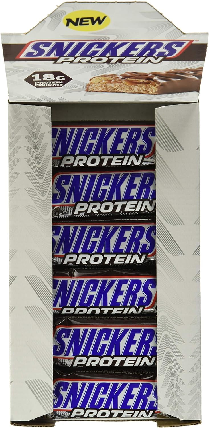 Mars Snickers Protein Bar, Peanut, 18 Count (Pack of 1) : Amazon.ca ...