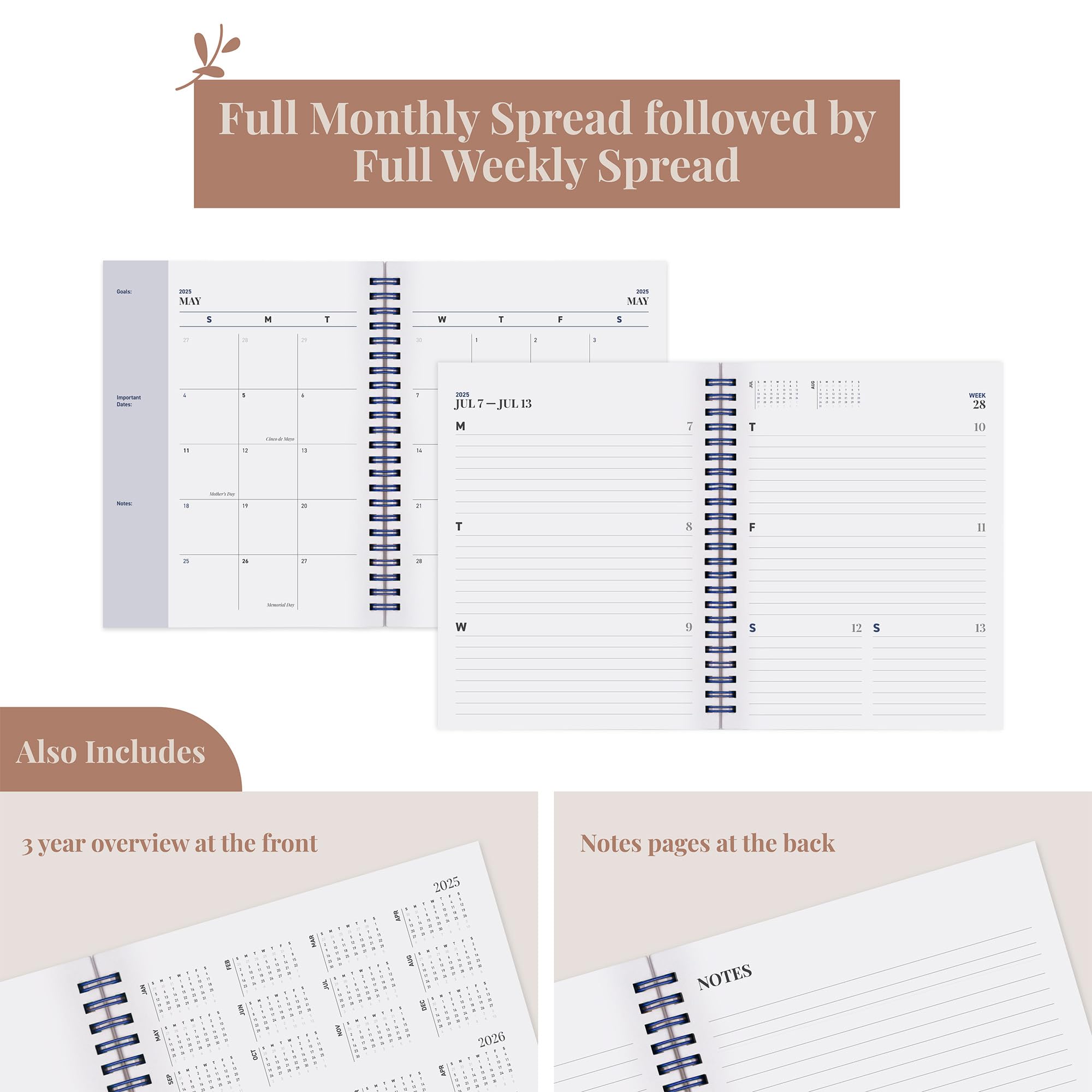 Snapklik.com : Rileys 2025 Planner - Day Planner 2025 Daily Weekly ...