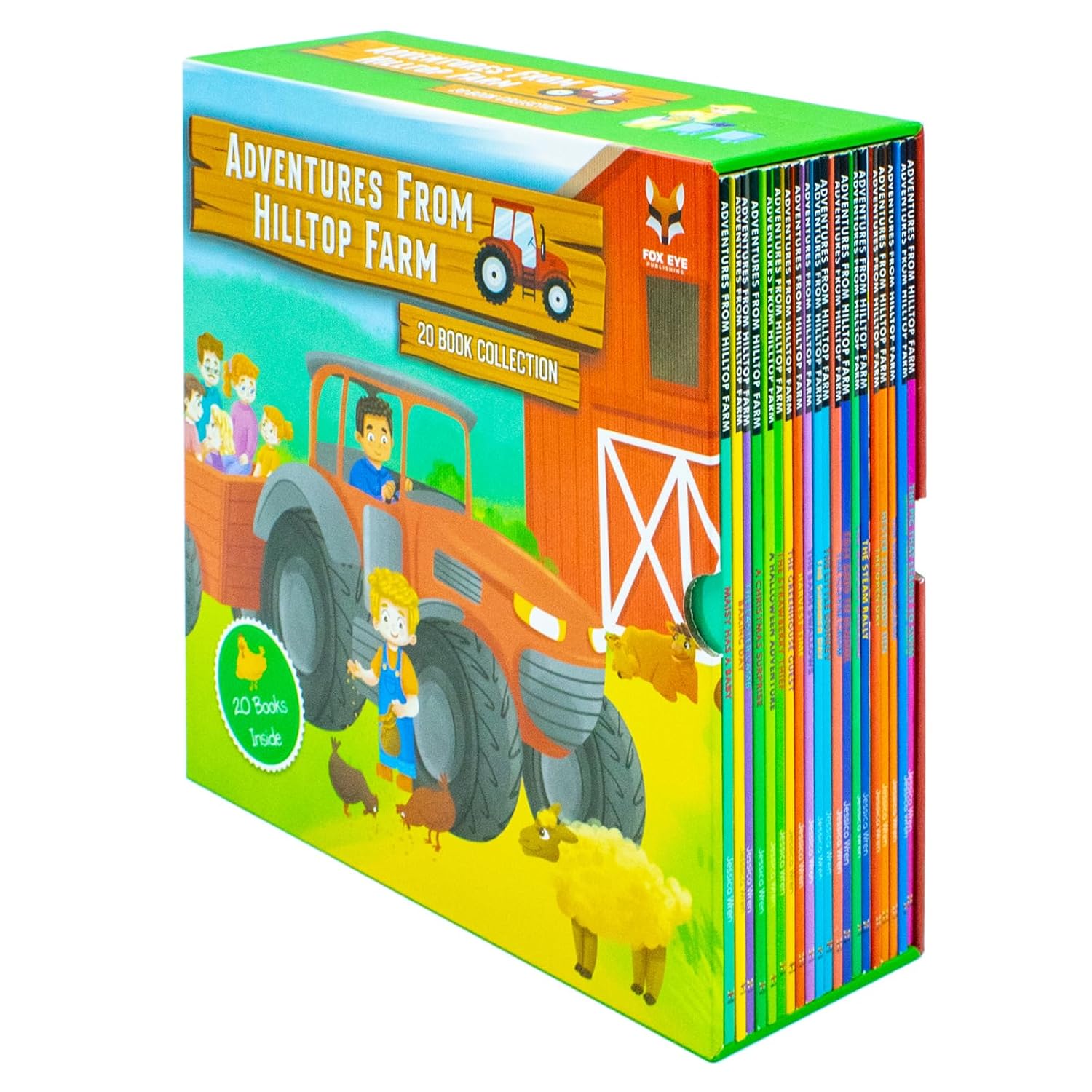 Adventures From Hilltop Farm 20 Books Collection Set: (A Farmyard ...