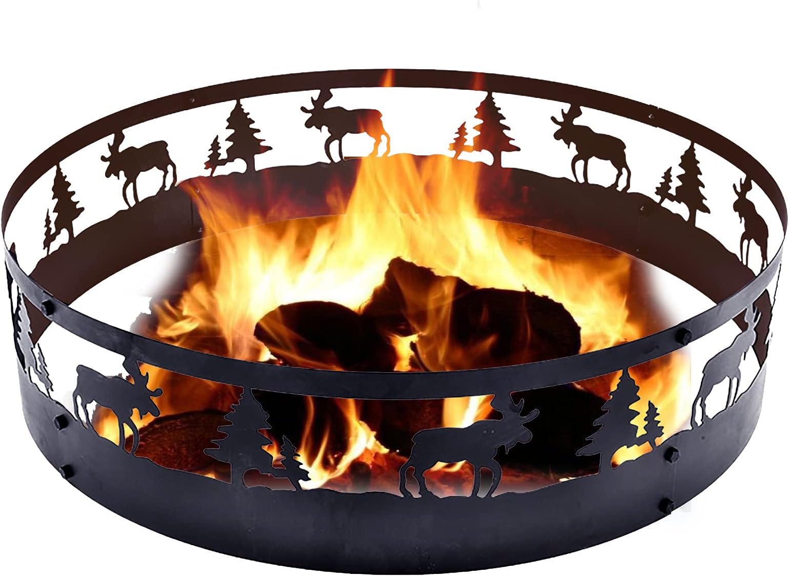 Amazon.com: Landmann 28312 28-Inch Big Sky Steel Fire Ring, Black ...