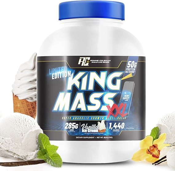 Amazon.com: Ronnie Coleman Signature Series King Mass XXL Mass Gainer ...