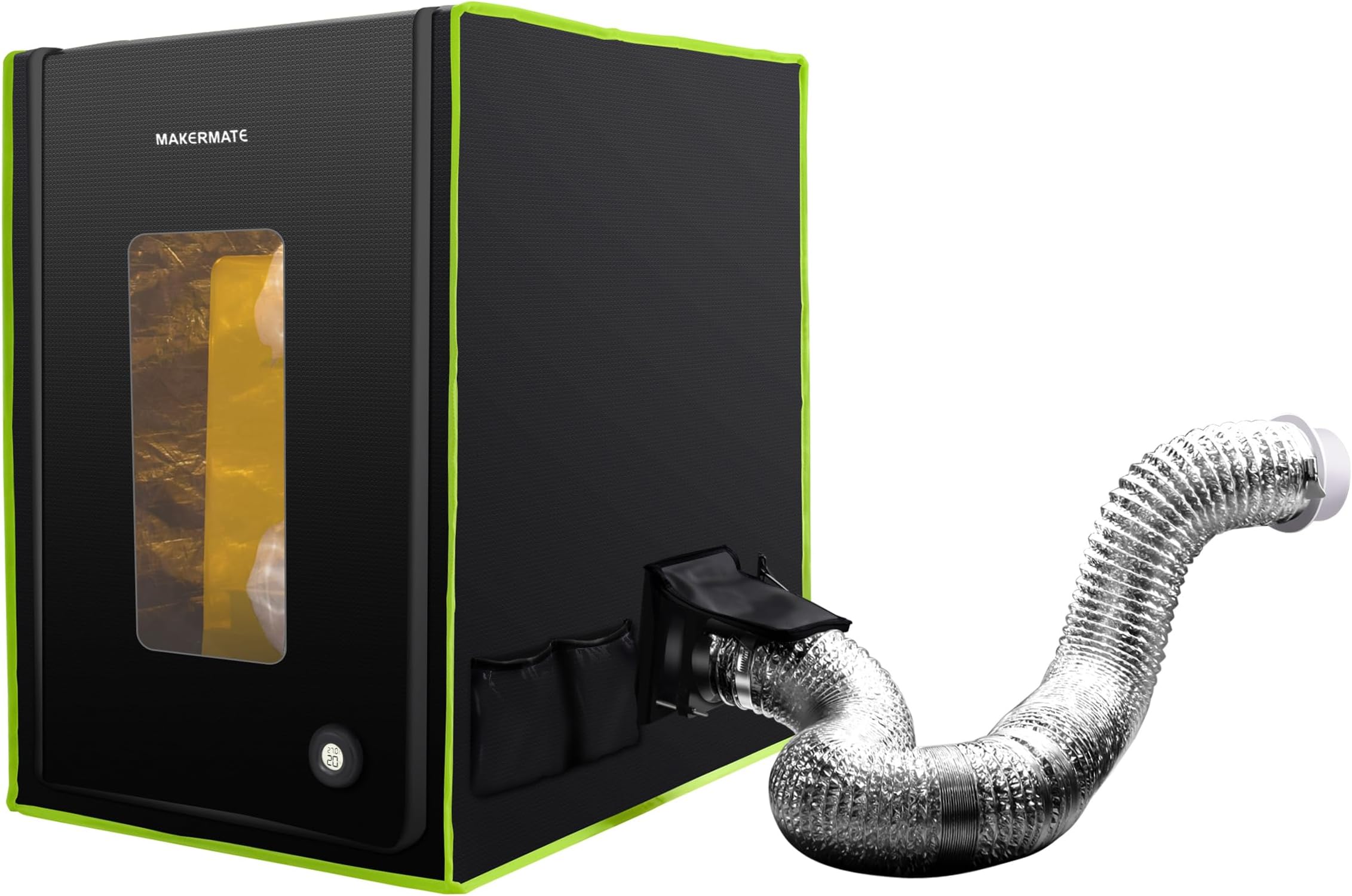 Amazon.com: Makermate Enclosure for 3D Printer with Ventilation,LED ...