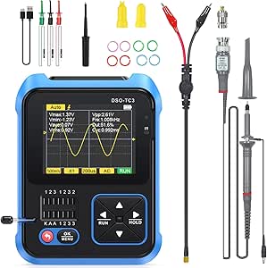 Digital Oscilloscope Rechargeable Transistor Tester with Colorful ...