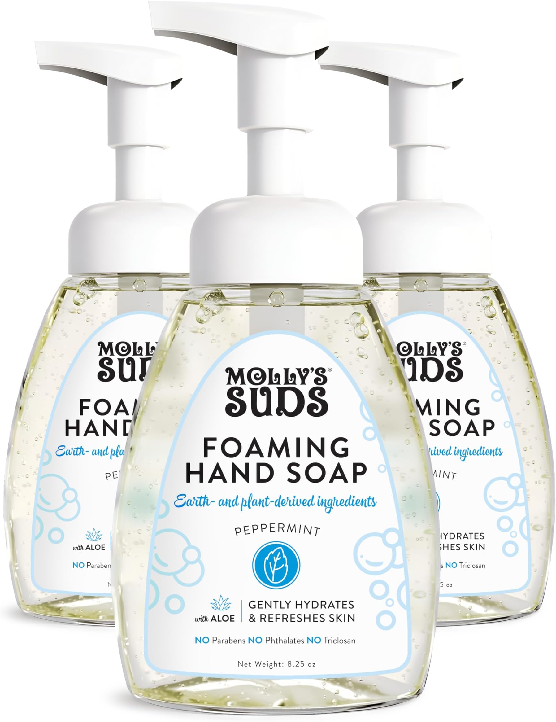 Amazon.com : Molly's Suds Foaming Hand Soap - Made with Aloe and ...