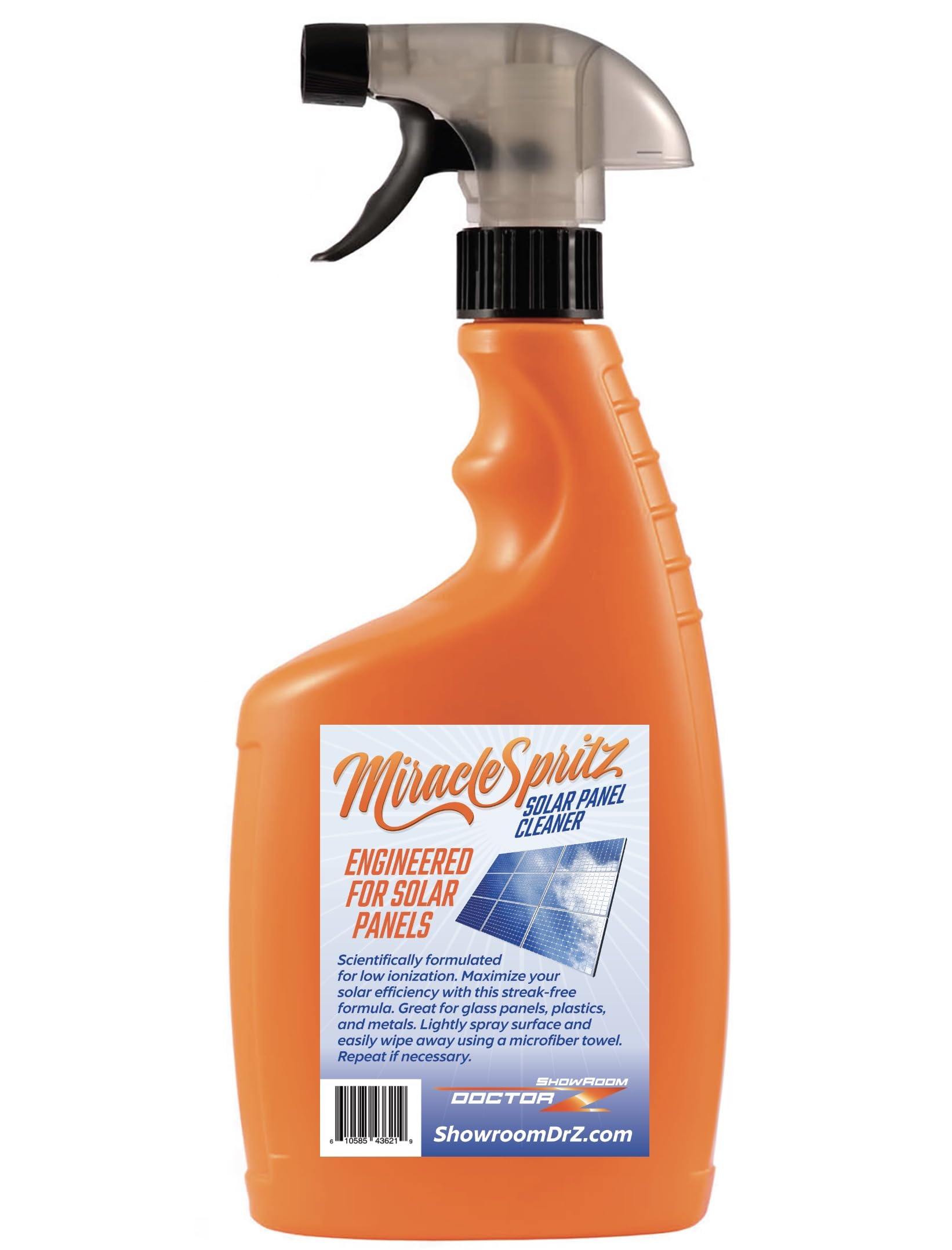 Amazon.com: Miracle Spritz Solar Panel Cleaner 32oz : Patio, Lawn & Garden