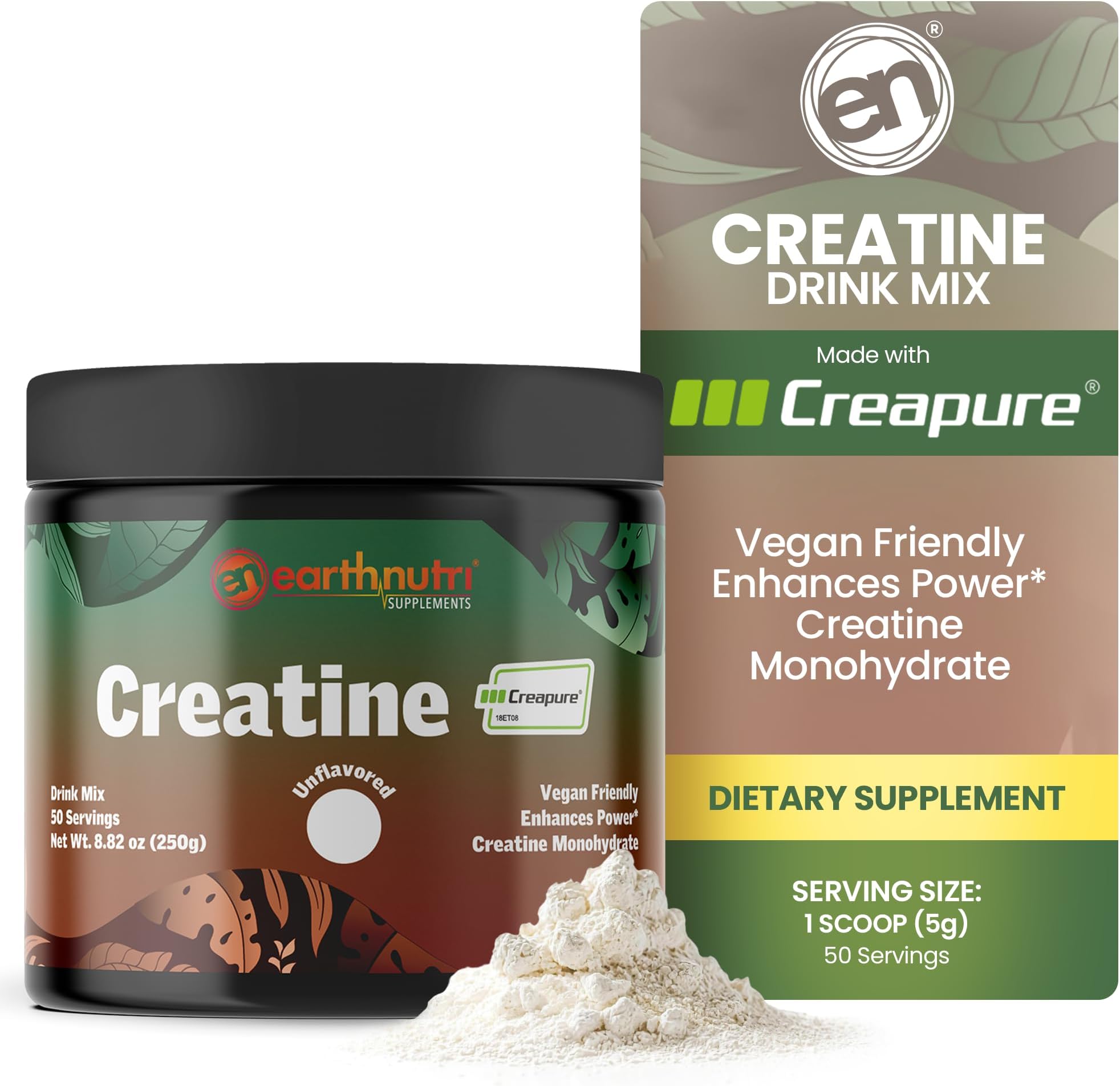 Amazon.com: Horbäach German Creatine Powder 500g | Made in Germany with ...