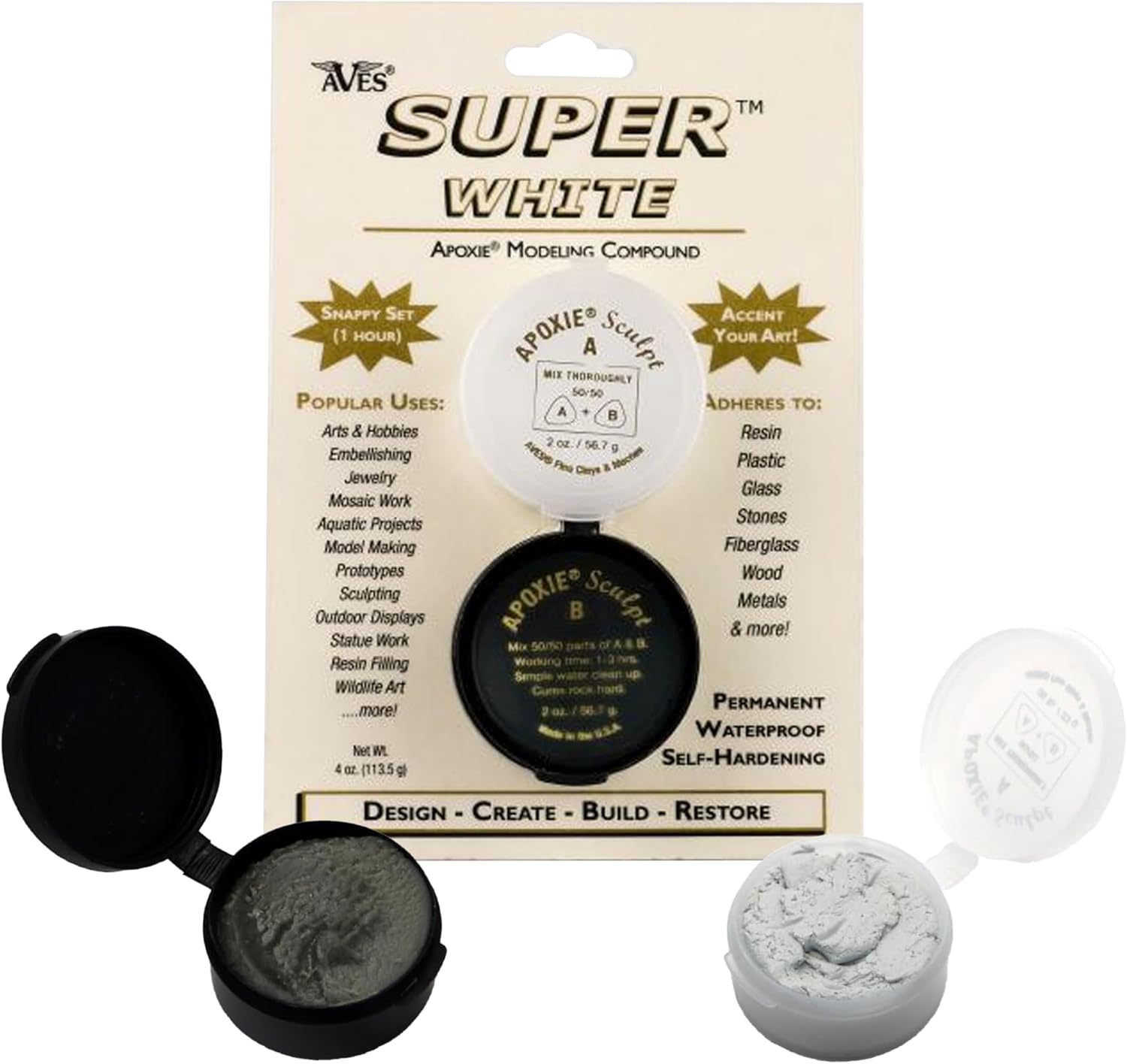 Aves Apoxie Sculpt Super White Modeling Compound - Philippines | Ubuy
