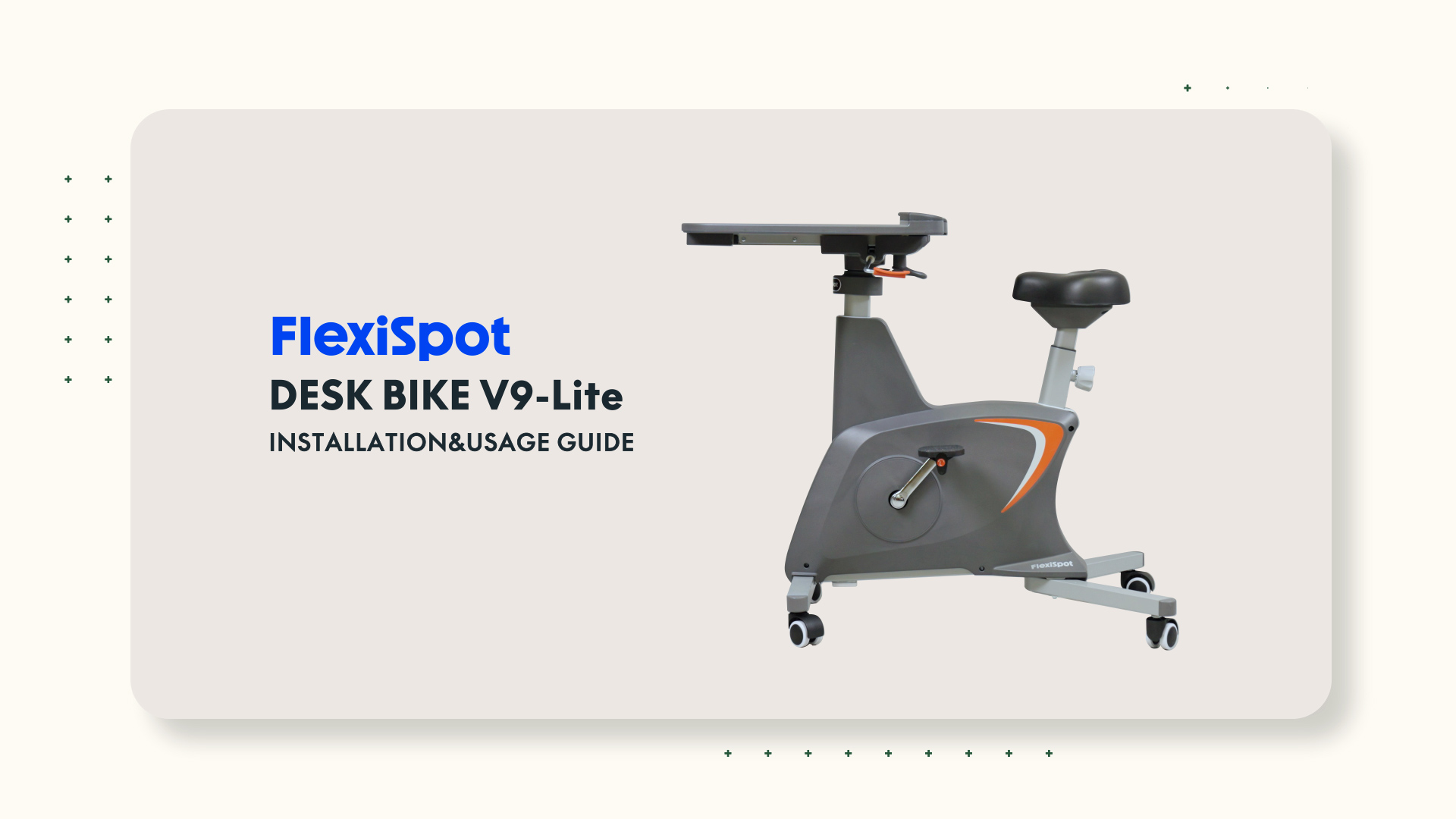 Watch FlexiSpot 3-in-1 Exercise Bike V9 Lite Installation on Amazon Live