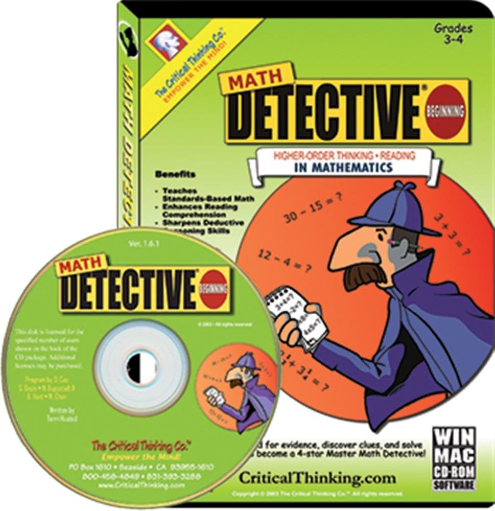 Amazon.com: Math Detective Software Beginning : Toys & Games