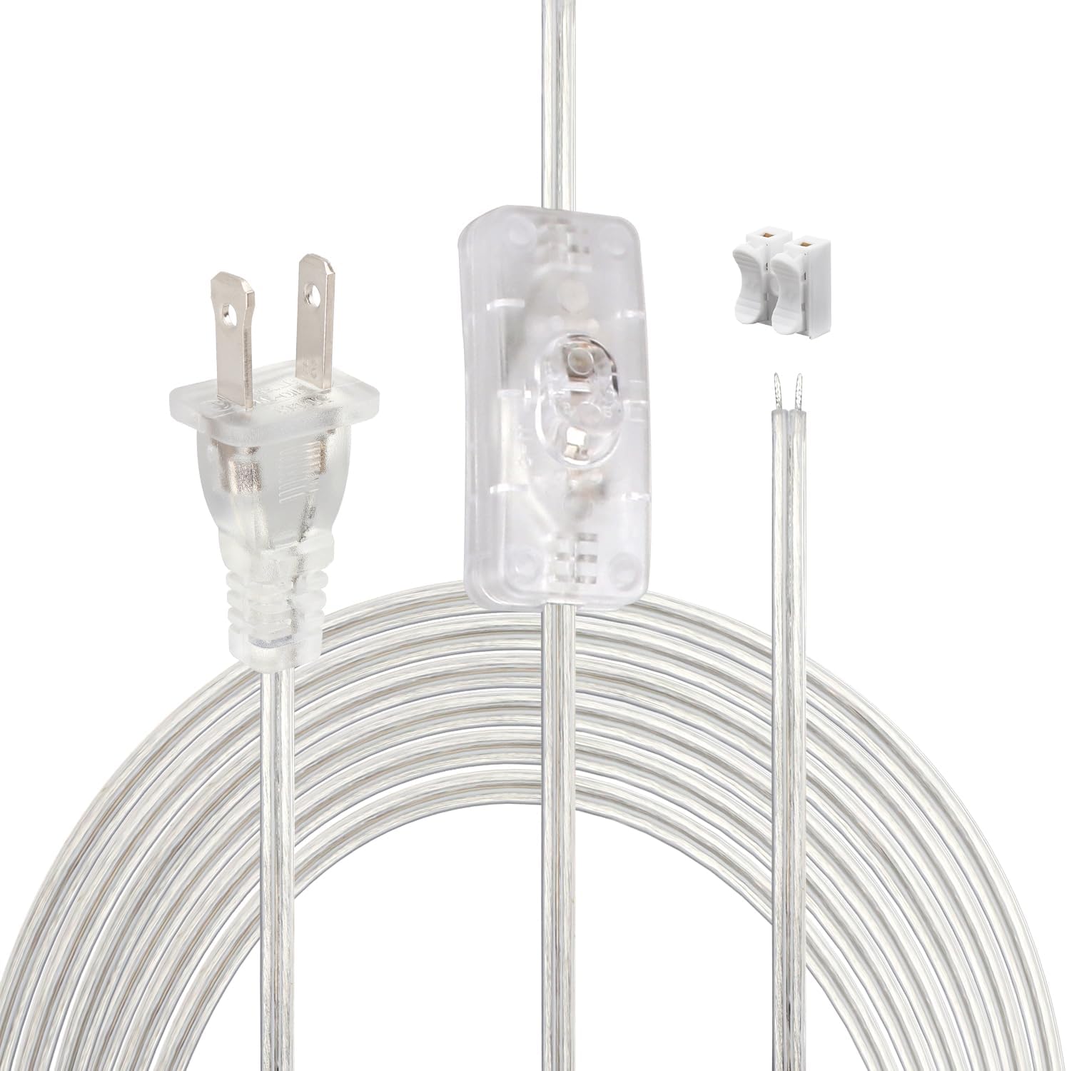 Amazon.com: Asjeumt 8FT Lamp Cord with Switch Replacement Lamp Cord ...