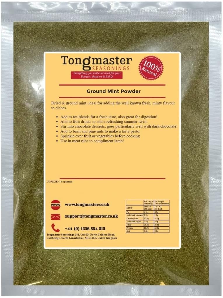 Ground Mint Powder - 500g : Amazon.co.uk: Grocery