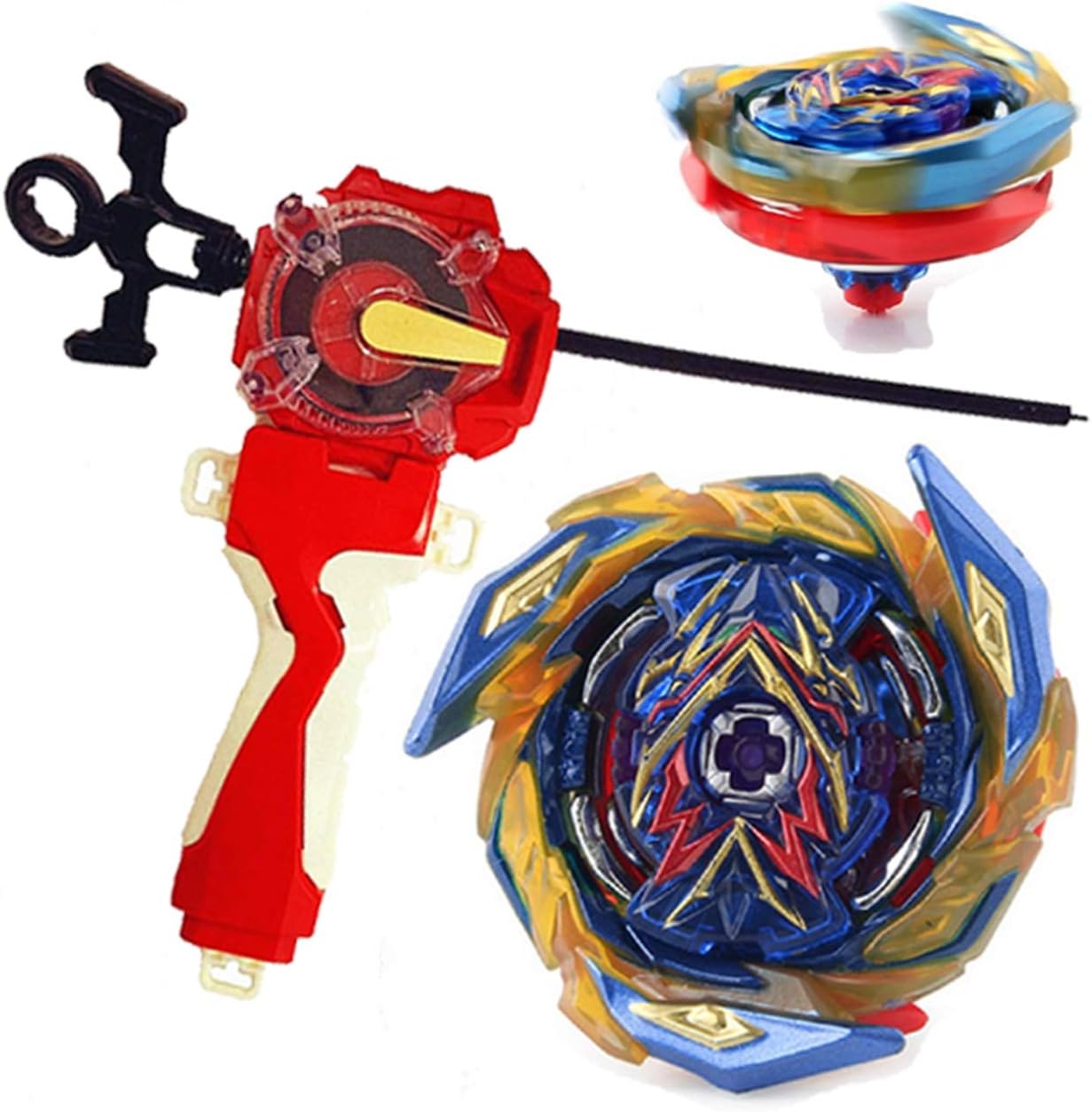 Buy Combat Gyro LR Sparking Launcher Grip Starter Set Bey Burst ...