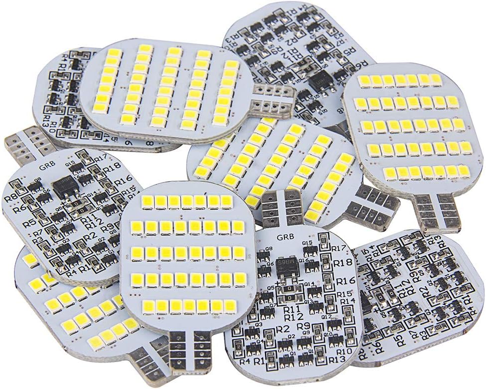 Amazon.com: GRB 10x Super Bright T10 921 922 912 LED Bulbs for 12V RV ...