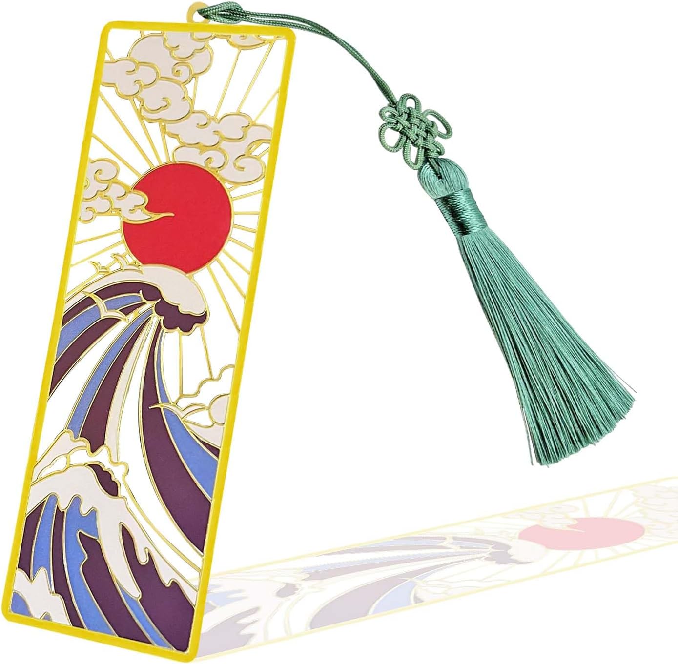 Amazon.com: Krinisou Metal Bookmark with Tassel, Cool Japanese ...