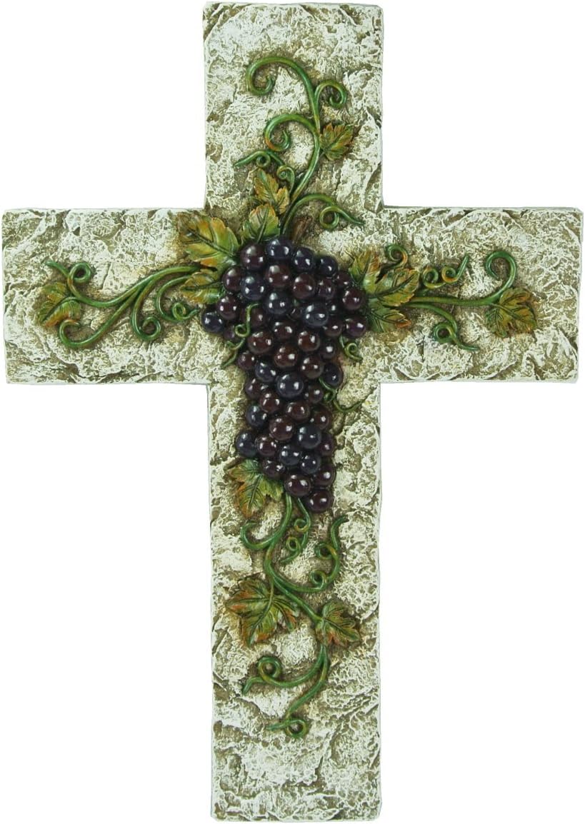 Amazon.com: LL Home Cross Grapes and Vine 8"X12" : Home & Kitchen