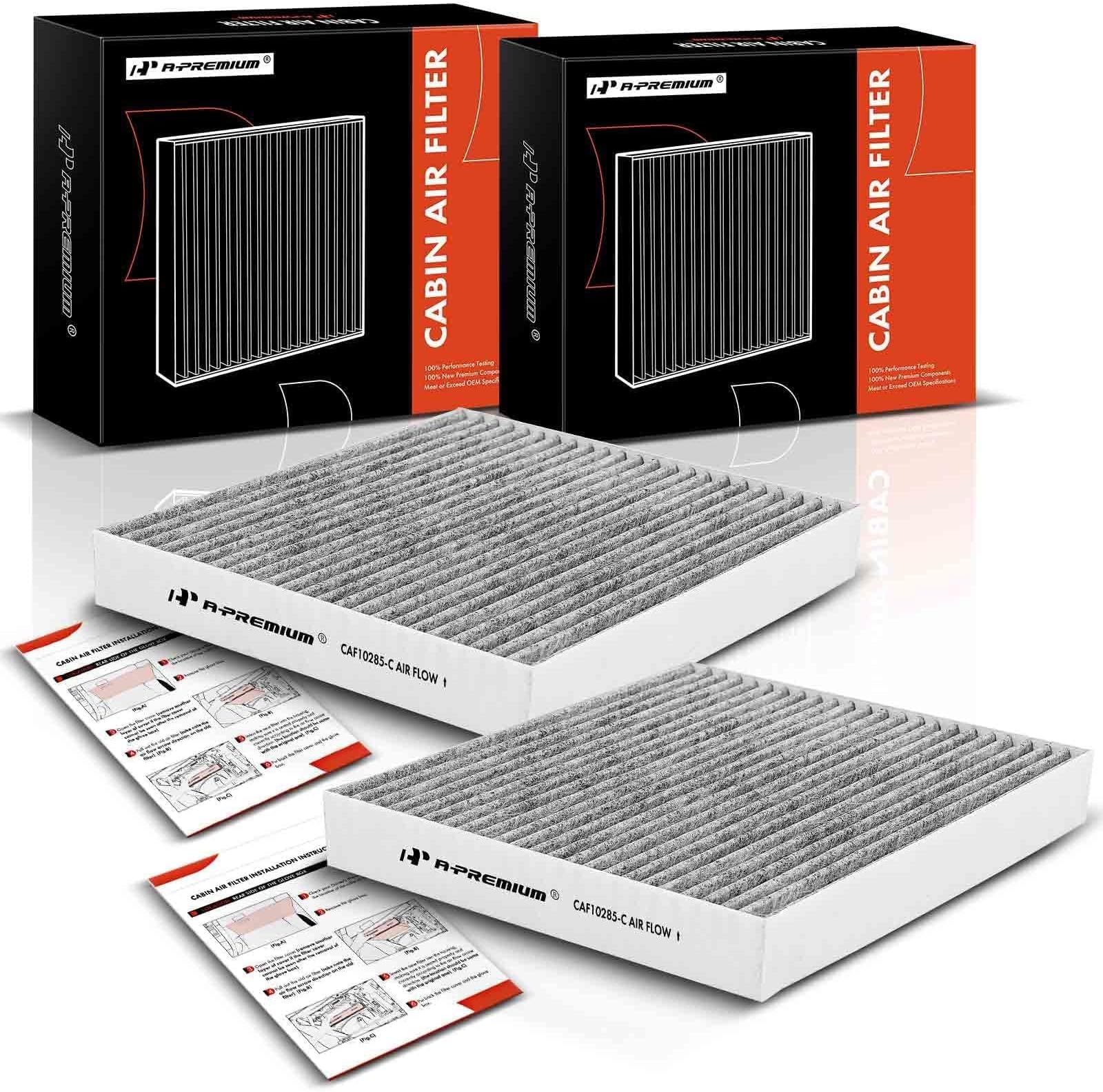 A-Premium 2-PC Cabin Air Filter Compatible with Land Rover Discovery ...