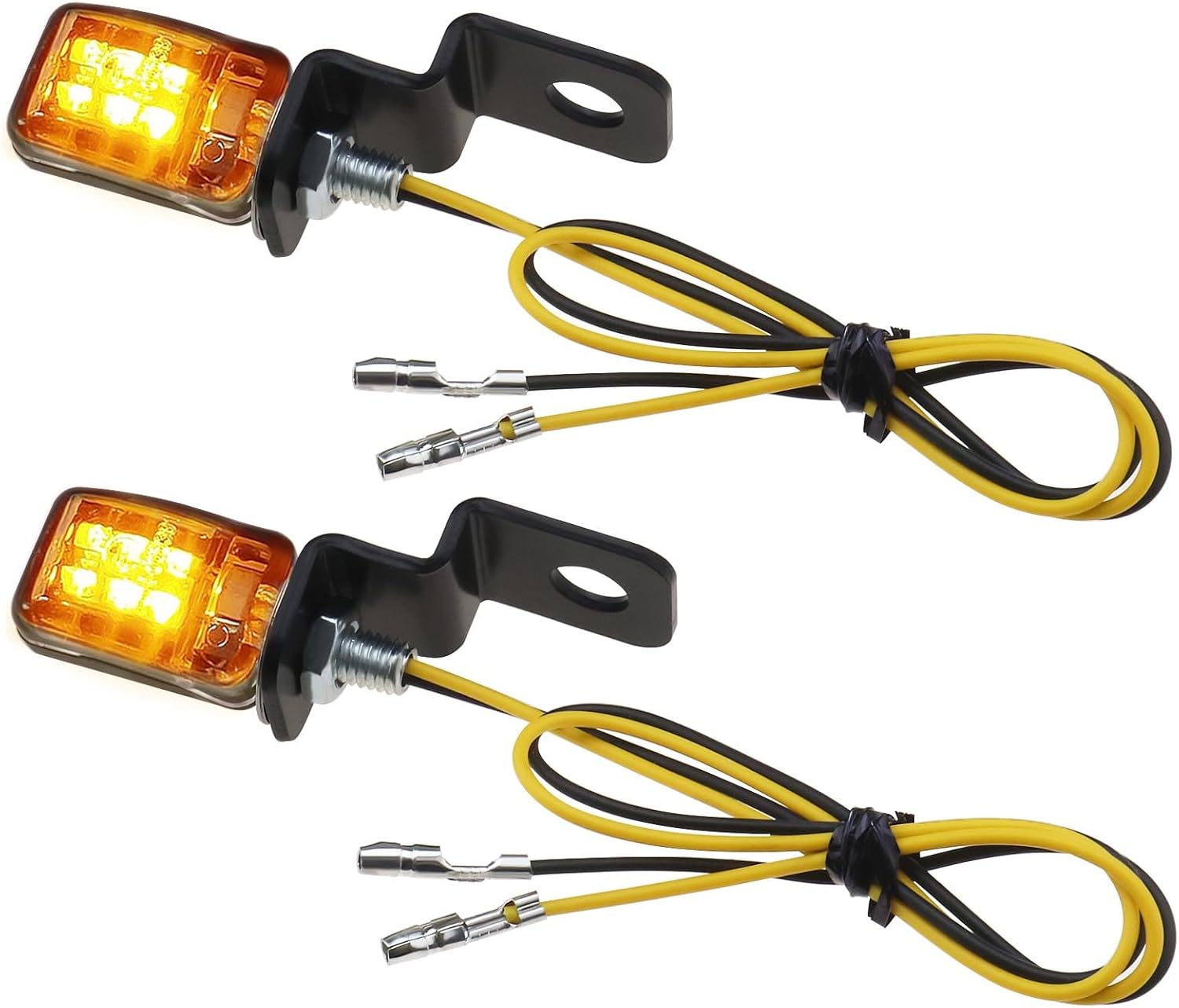 VGOL 2Pcs Mini LED Turn Signal Lights LED Turn Signals Indicators ...