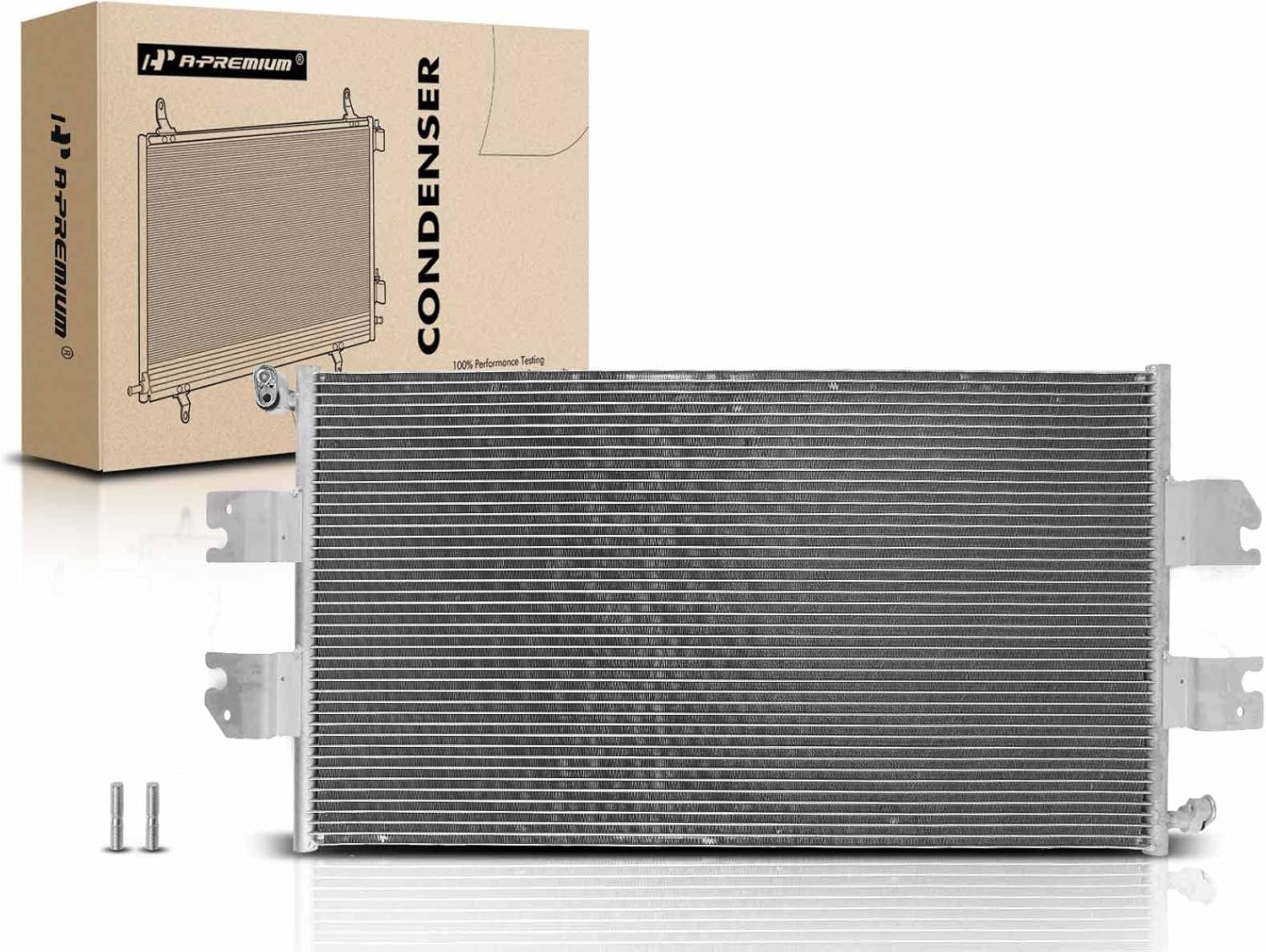 Amazon.com: A-Premium Air Conditioning AC A/C AC Condenser Compatible ...