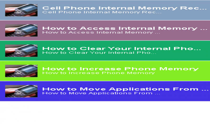 Internal Phone Memory - App on the Amazon Appstore