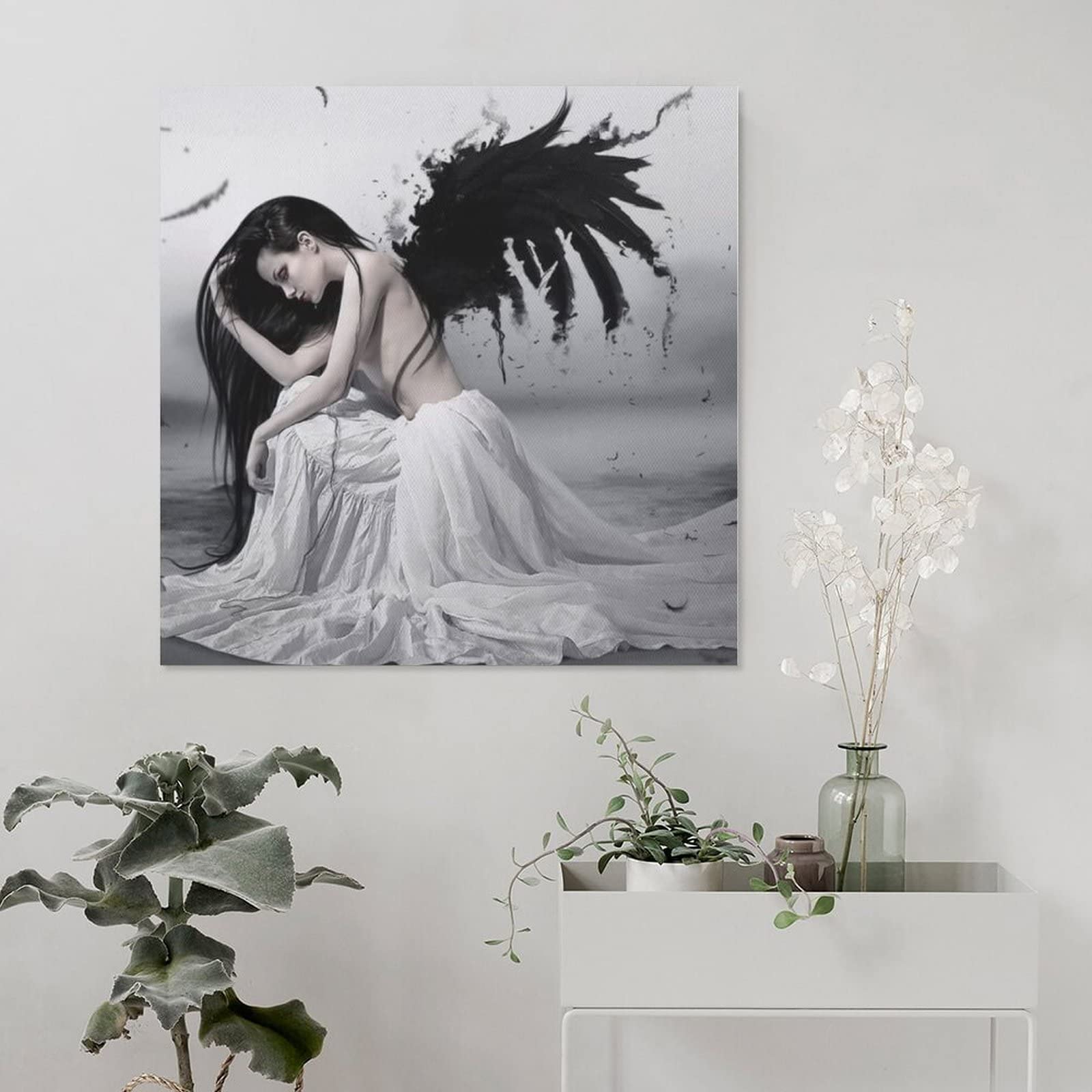 Female Fallen Angel Drawings Drawing A Fallen Angel, Drawing, Step By