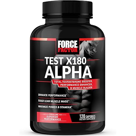 Amazon.com: Test X180 Ignite Total Testosterone Booster for Men with ...