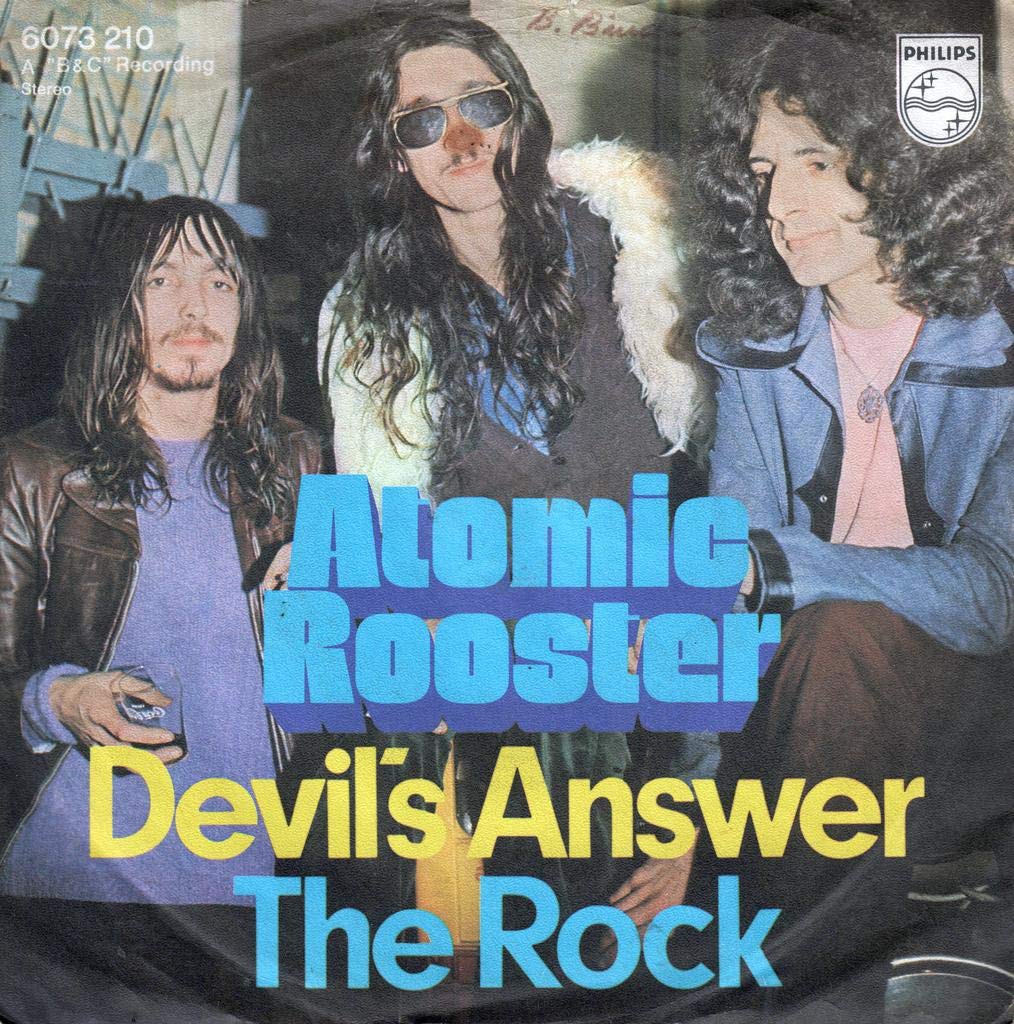 Amazon.com: Atomic Rooster - Devil's Answer / The Rock - Philips - 6073 210: CDs & Vinyl