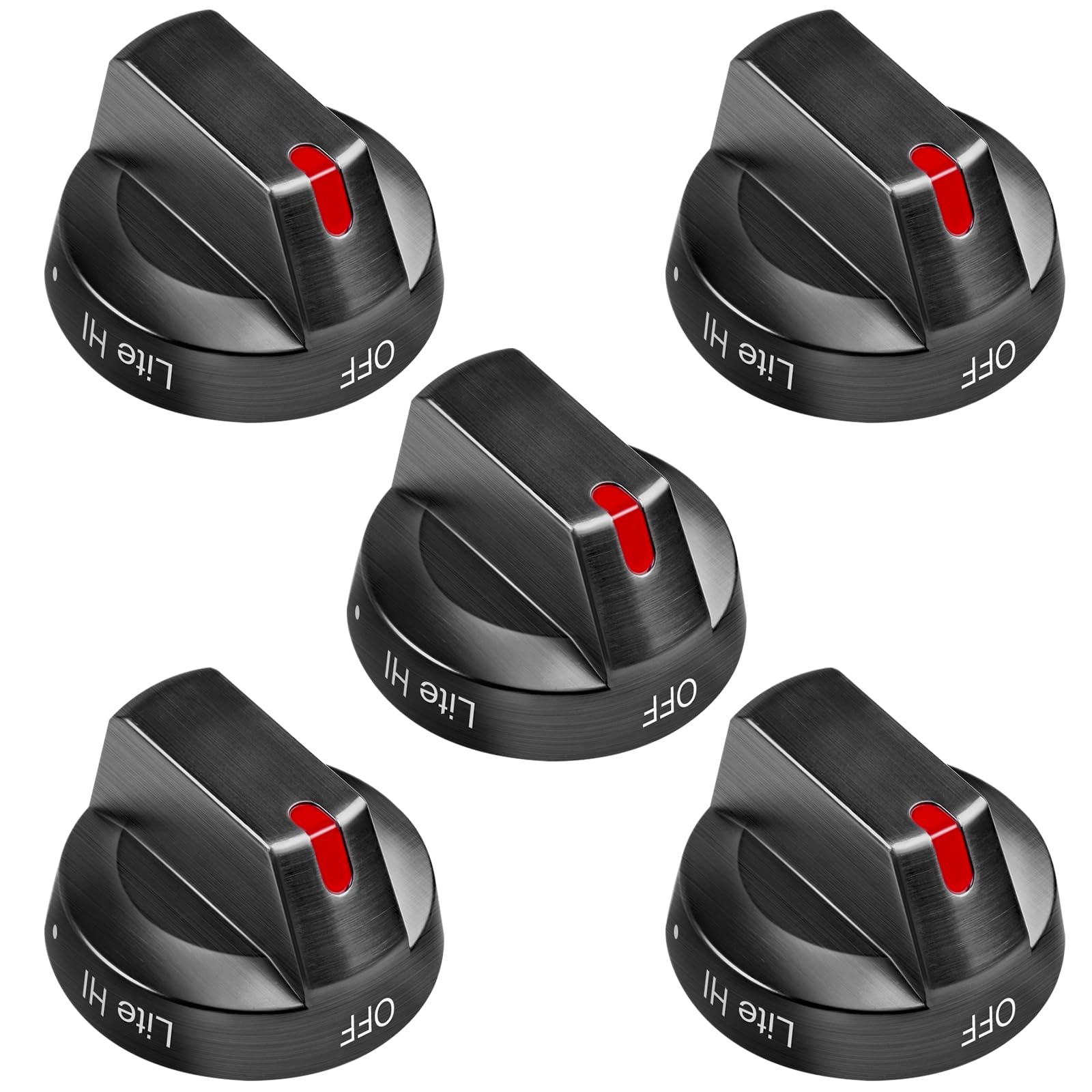 Amazon.com: Blutoget Upgraded DG64-00473B Samsung Stove Knobs 5 Pack ...