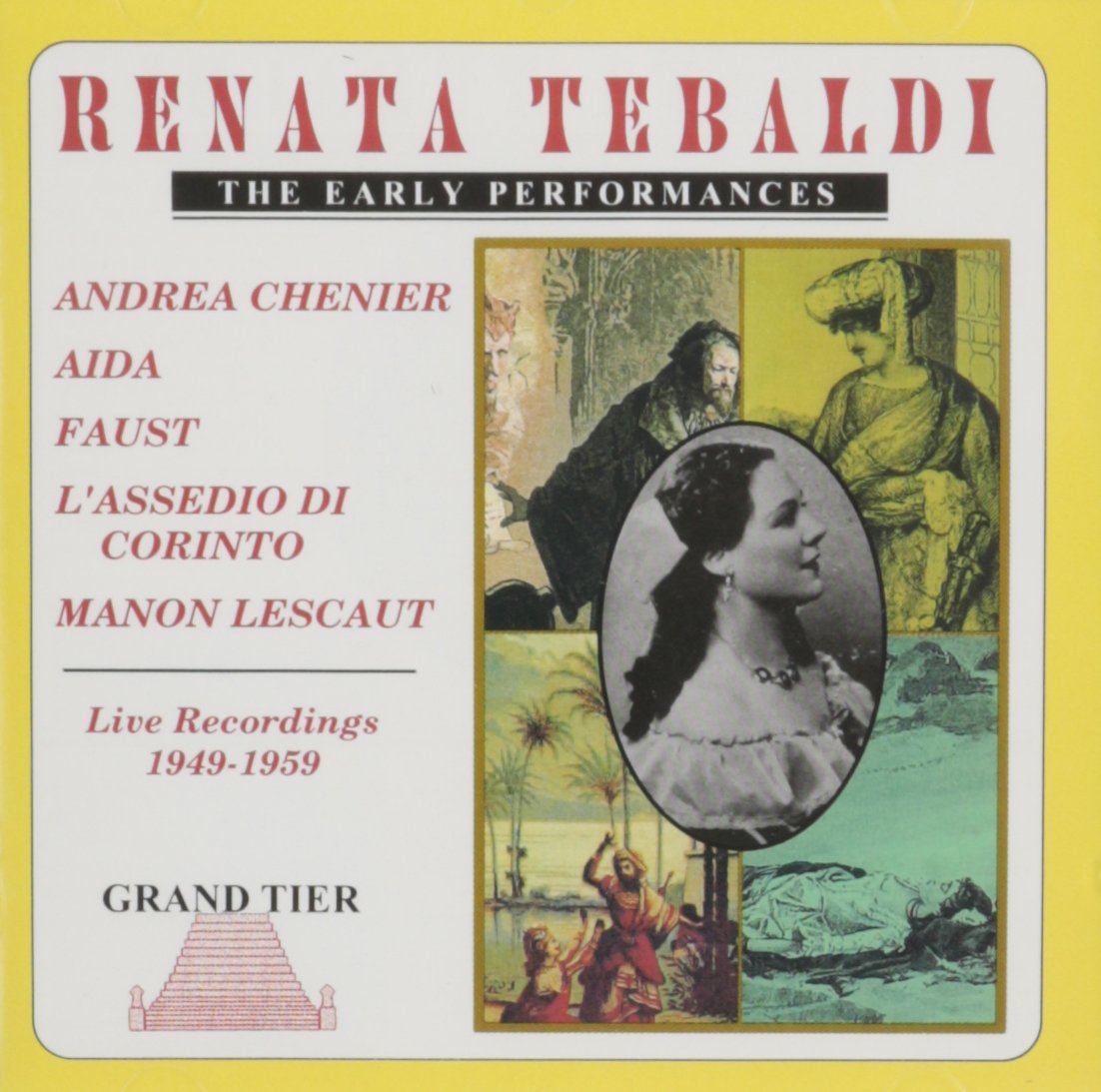 Tebaldi, Renata - Early Performances - Amazon.com Music