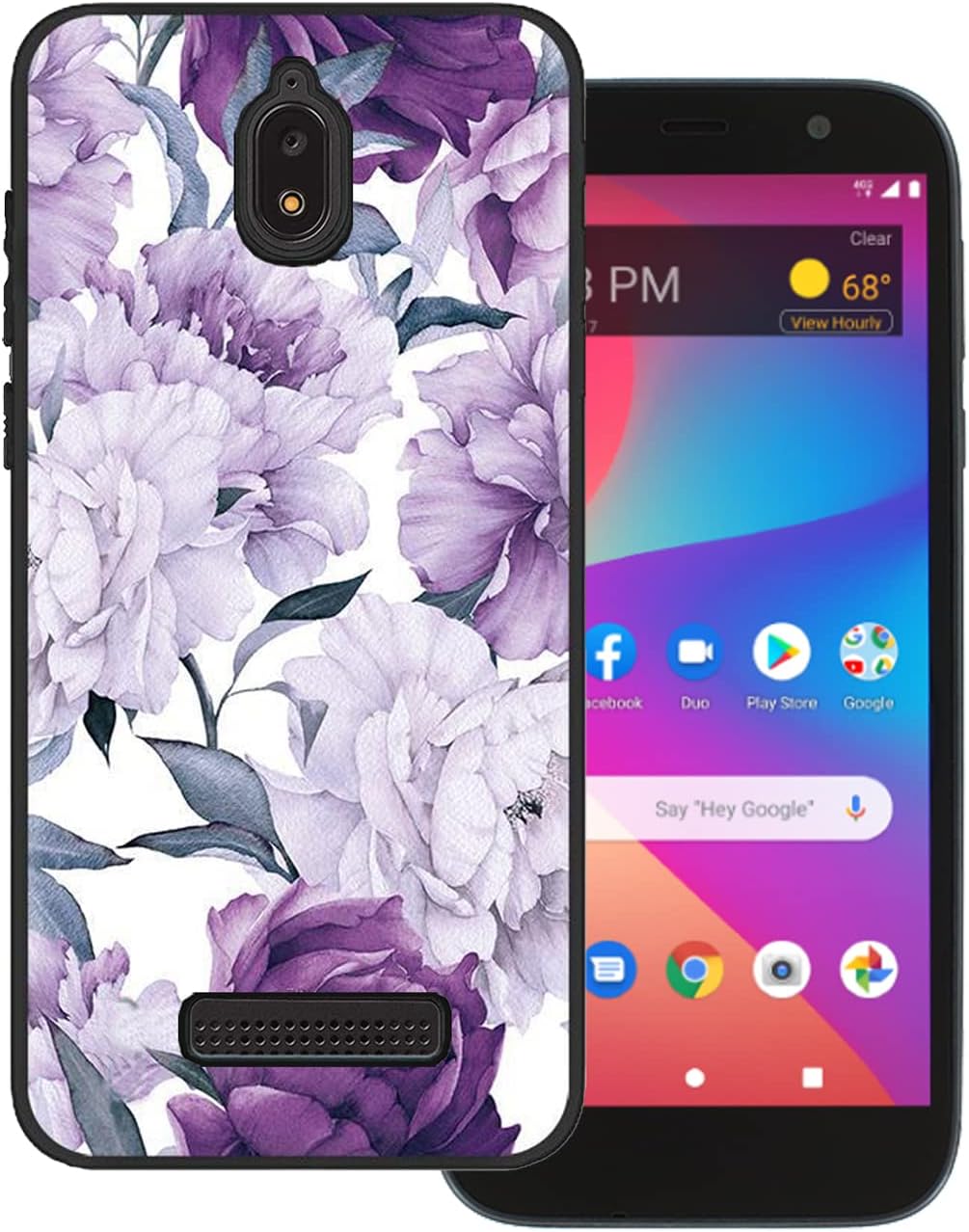 Amazon.com: Tznzxm Compatible with Gabb Phone 4 Case, Flower Painting ...