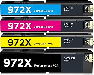 972X Remanufactured Ink Cartridge Replacement for HP 972X 972A 972 ...