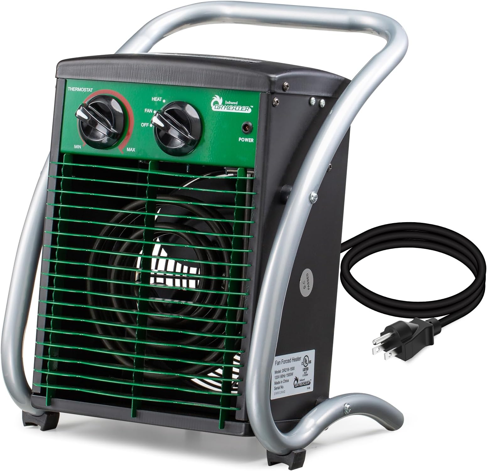 Amazon.com: Greenhouse Heater with Thermostat, Electric Portable Heater ...