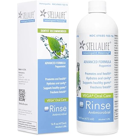 Amazon.com : Oral-B Dry Mouth Oral Rinse Mouthwash, Moisturizing Mint ...