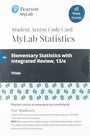 Amazon.com: MyLab Statistics with Pearson eText - 18 Week Standalone ...