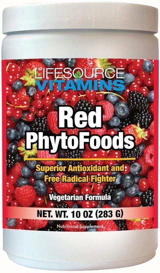 Amazon.com: LifeSource Vitamins Red Phyto Foods 10 oz Powder - 33 ...
