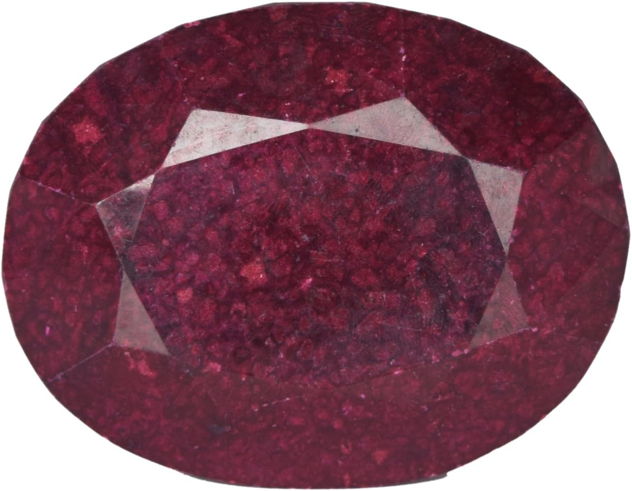 Amazon.com: Natural Rich Red Ruby EGL Certified Oval Shape Loose ...
