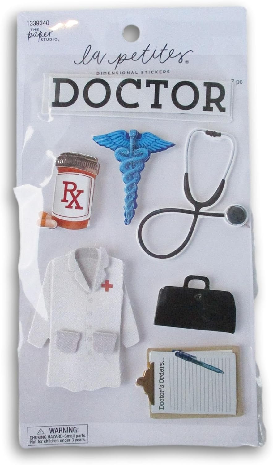 Amazon.com: 3D Doctor Stickers for Journaling, Scrapbooking, Cardmaking ...