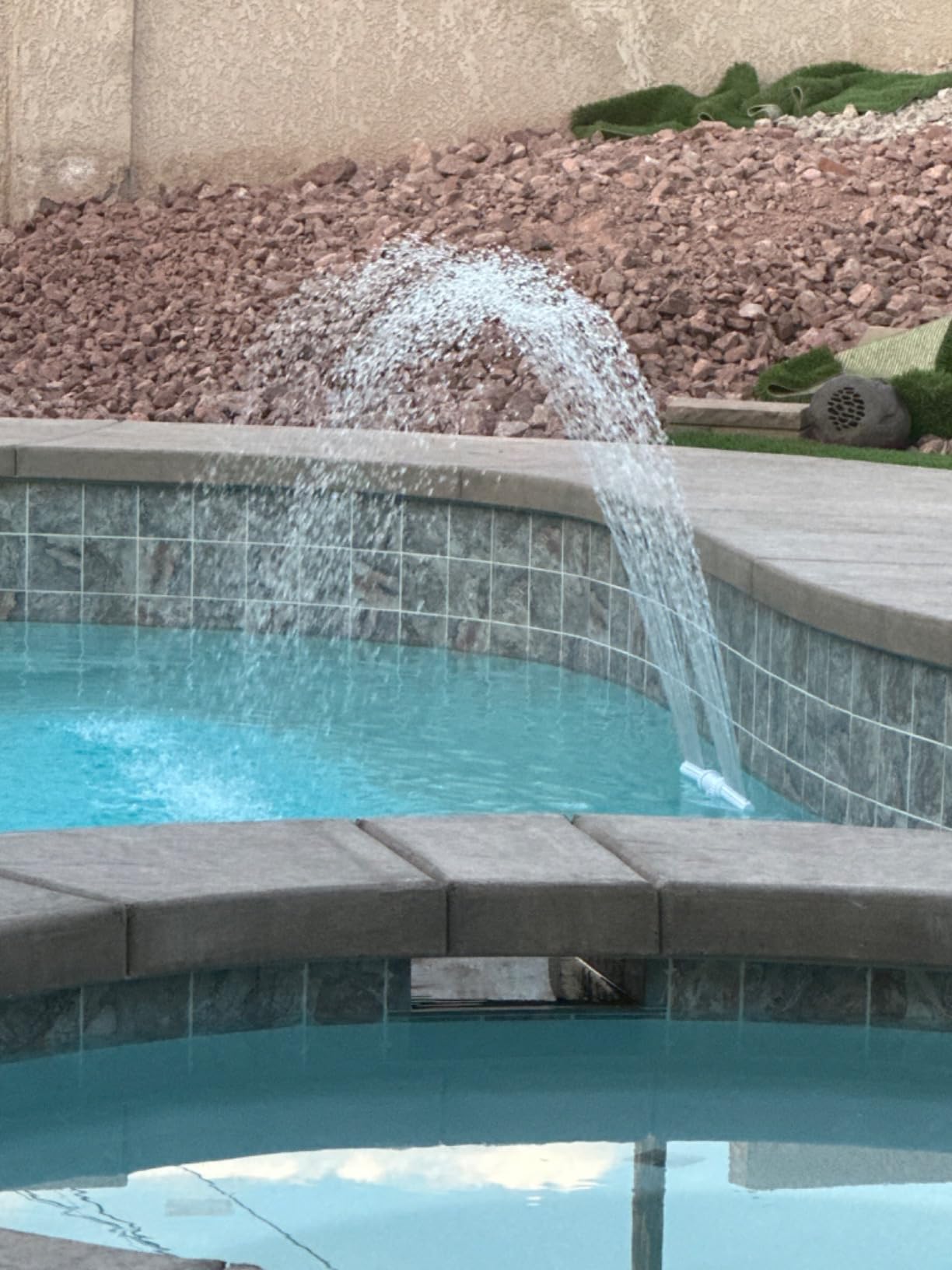 $6/mo - Finance Inground Pool Fountain | Water Sprinkler Pond Swimming ...